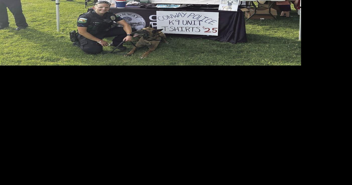 Conway PD selling T-shirts to help fund K9 officer | Local News ...