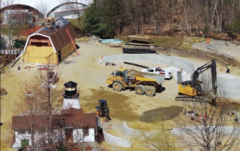 Story Land's new Moo Lagoon is taking shape | | conwaydailysun.com