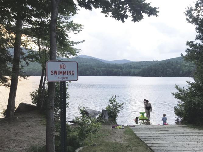 Woman protests 'no swimming' at Connor Pond | Local News ...