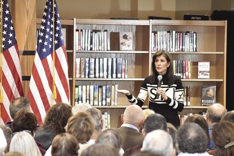 Haley addresses slavery remark in North Conway | Local News ...