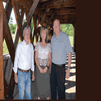 Plaque unveiled for the Stoney Morrell Covered Bridge | News ...