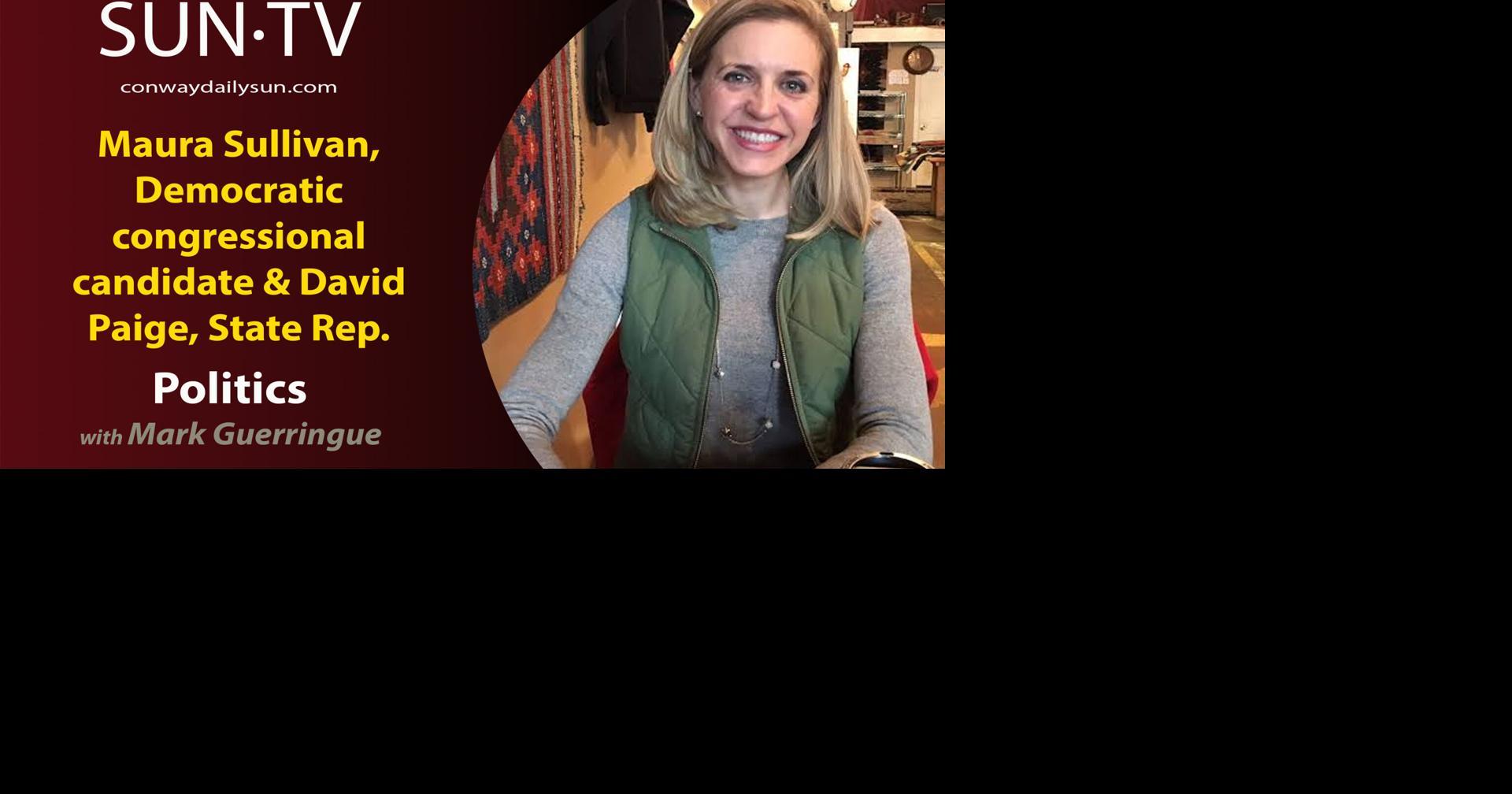 Maura Sullivan, Democratic congressional candidate & David Paige, State ...