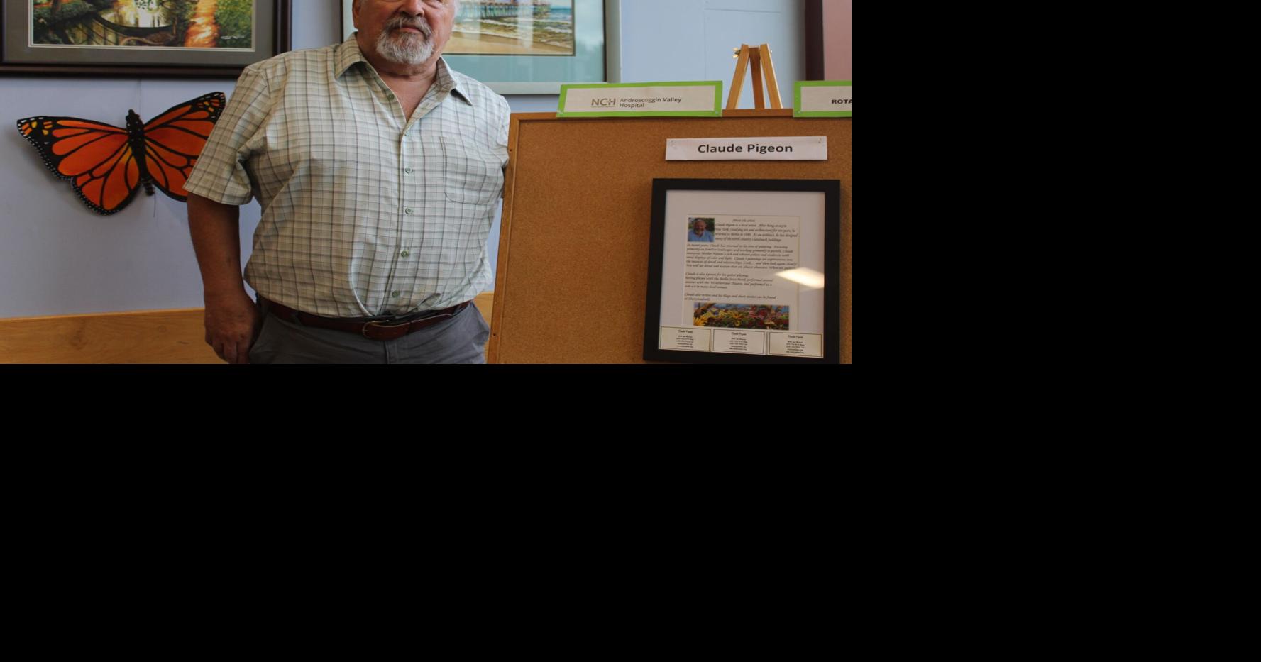 Claude Pigeon is hospital's artist of the month | Arts & Entertainment ...
