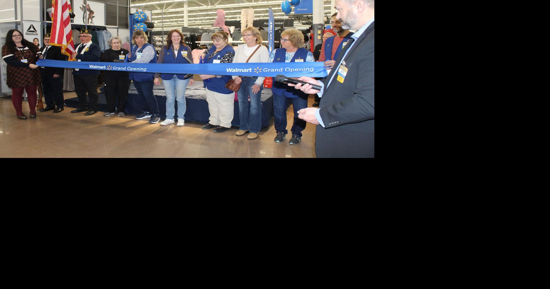 Town officials present for Walmart remodeling finish | Local ...