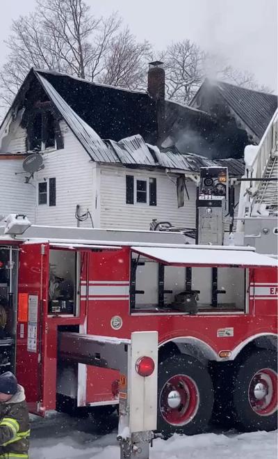 Occupant, dog escape Gorham fire, house uninhabitable | Local ...