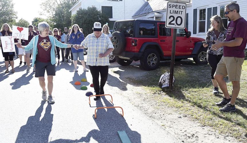 Teacher gets surprise send-off on her last day | Local News ...