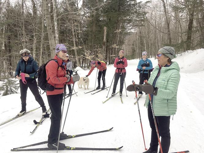 Nordic Tracks: Skiing with the dogs at Bear Notch Ski Touring Center ...
