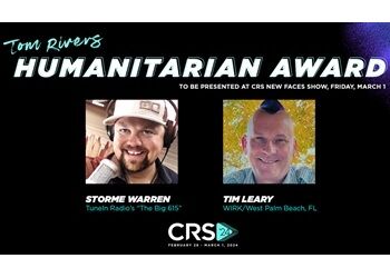 CRS Tom Rivers Humanitarian Award Gets Two Recipients This Year. | News ...