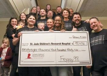 ‘Froggy 98’ Raises $98K+ For St. Jude Children. | News | countryinsider.com