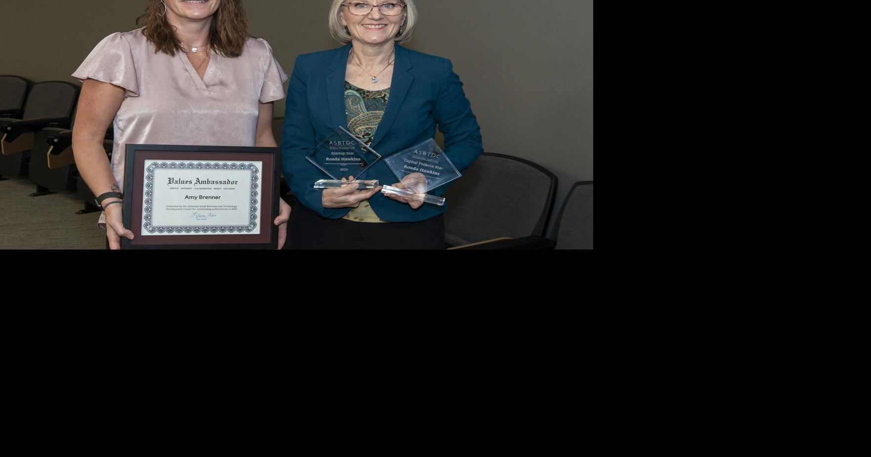 ASBTDC at ATU staff members earn statewide awards | News | couriernews.com