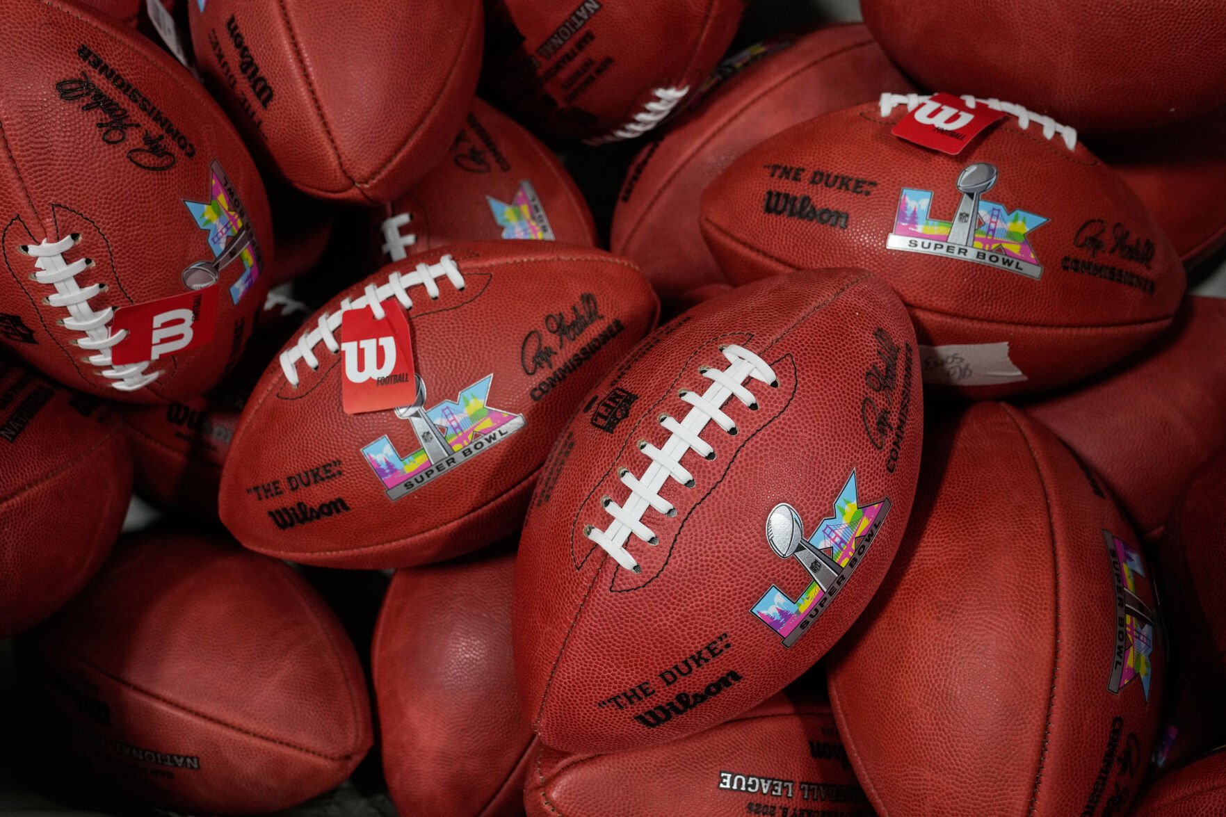 Super Bowl Logo Footballs | Sports | couriernews.com