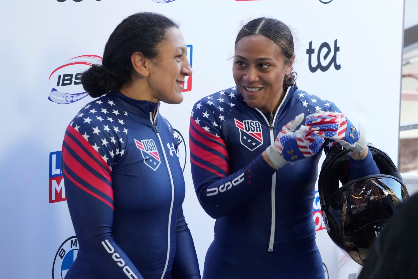 A pre-Olympic treat for the US women's bobsled and skeleton teams: They ...