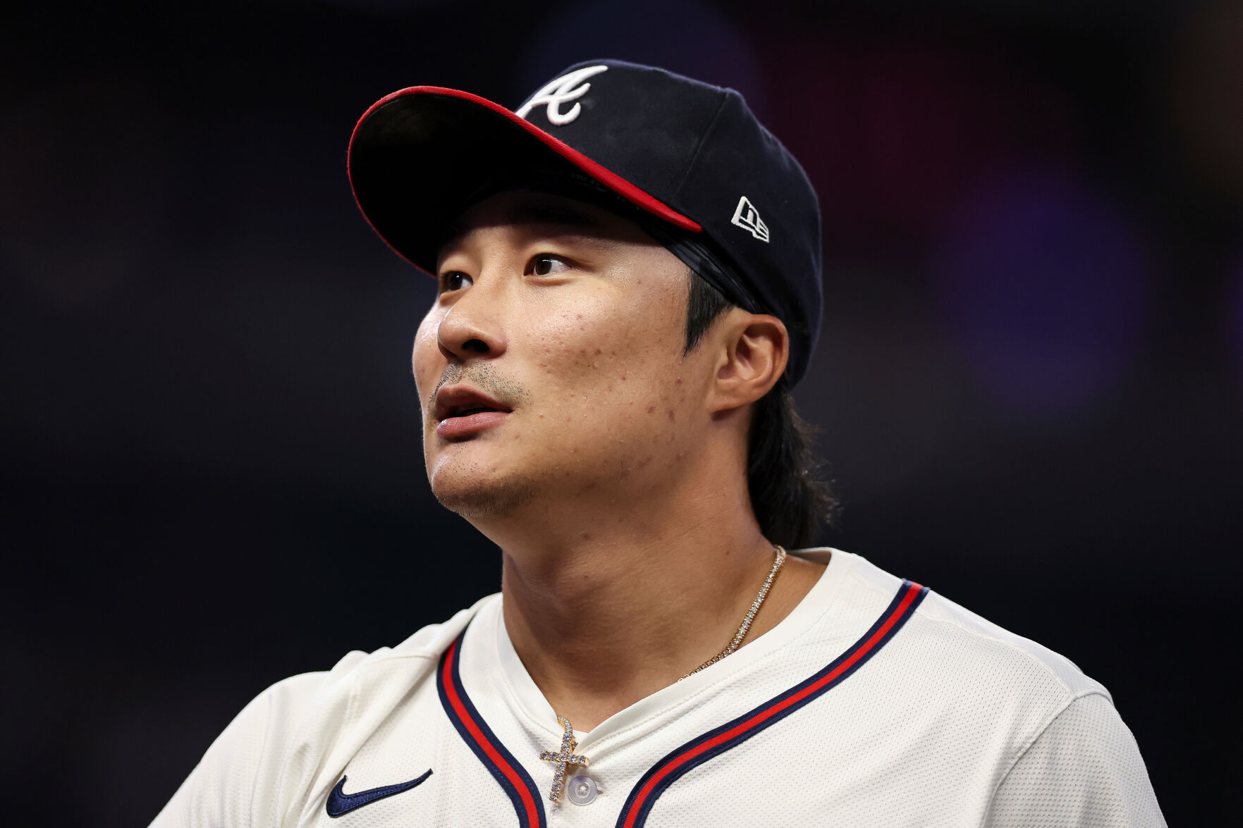 Braves Kim Injury Baseball | Sports | couriernews.com