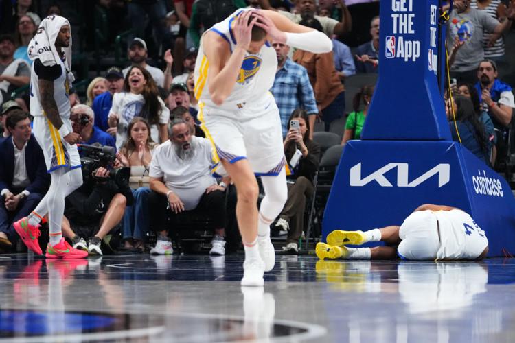 Warriors guard Moses Moody suffers season-ending left knee injury, will ...