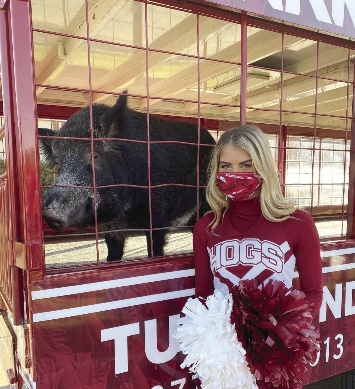 Roberson on Razorback cheer squad | News | couriernews.com