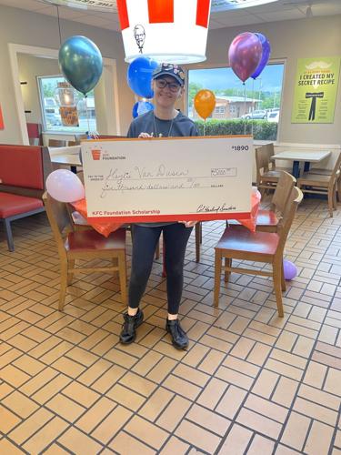 Van Dusen receives KFC foundation scholarship | News | couriernews.com