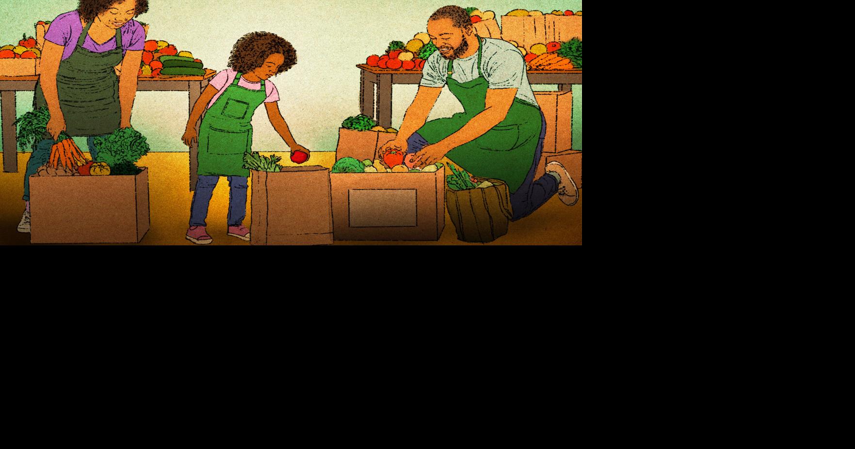 Not too young to help: Families find ways to volunteer with small ...