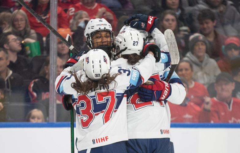 US women's hockey team beats Canada 4-1 in Edmonton to sweep Rivalry ...