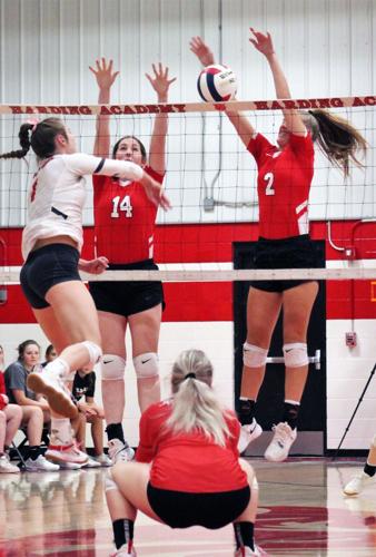 Lady Red Devils wrap up title with sweep of Harding Academy | Sports ...