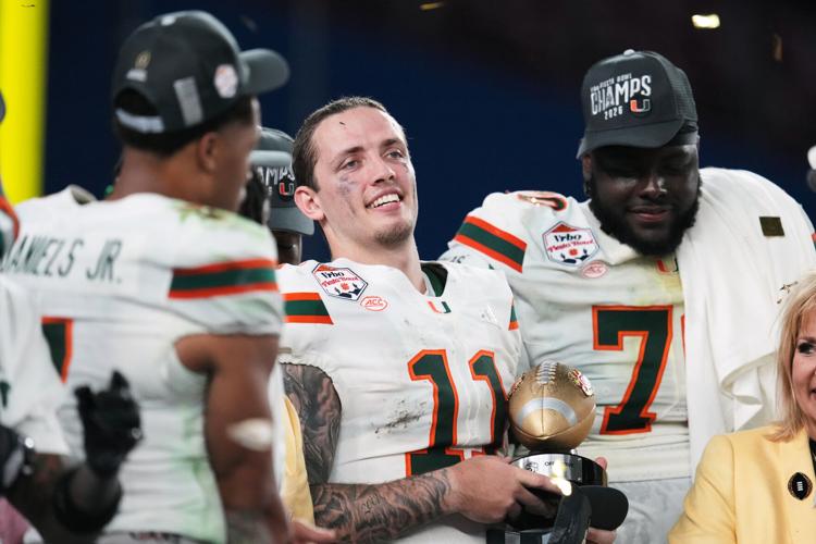Carson Beck's college career set to end when Miami faces Indiana in ...