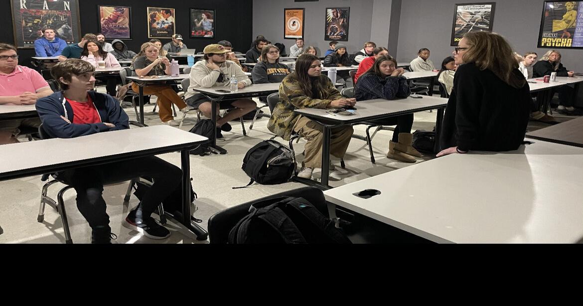 Cinema Society members visit ATU classes | News | couriernews.com