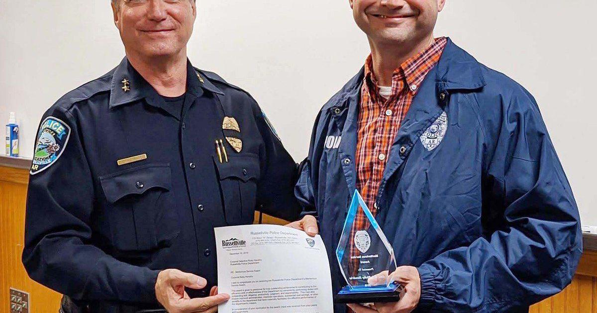 Belcher named Officer of the Year, Det. Ricky Hendrix also honored ...
