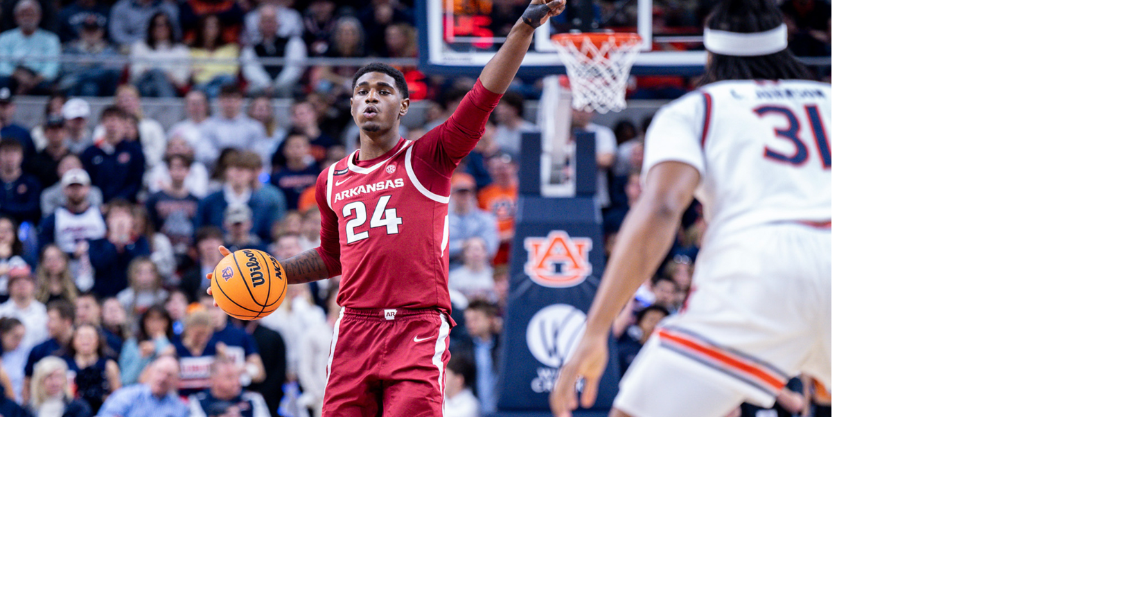 Razorbacks roundup: Arkansas comes up just short at no. 1 Auburn ...