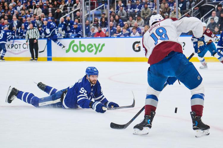 Brock Nelson has hat trick in NHL-leading Avalanche's 4-1 win over ...