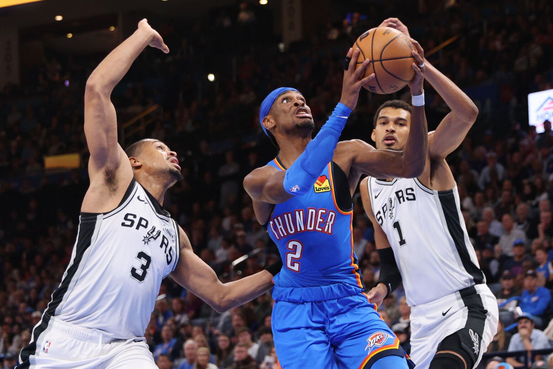 Thunder rout Spurs 119-98, Gilgeous-Alexander scores 34 | Sports ...