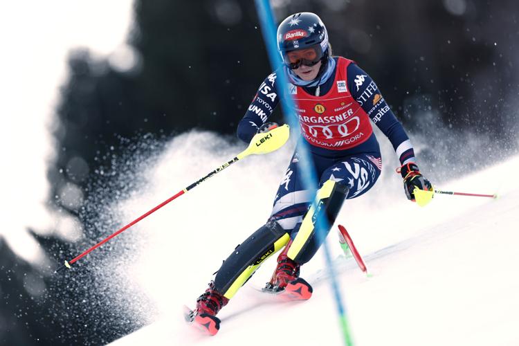 Swiss skier Rast ends Shiffrin's six-race winning streak in World Cup ...