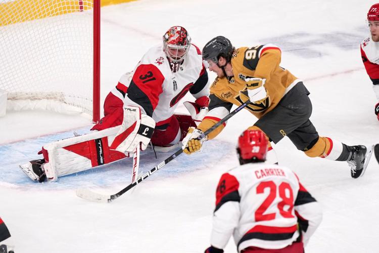 Brind'Amour not disclosing goaltender decision for Game 4 of Stanley ...