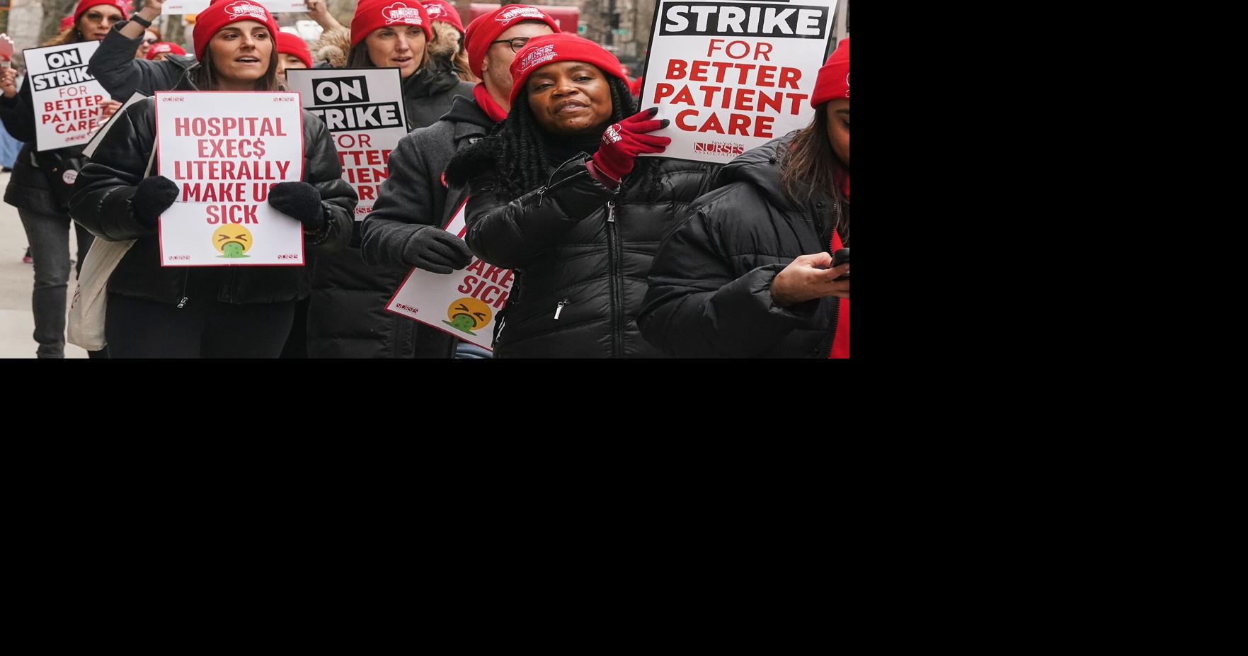 NYC nurses on strike set to resume negotiations with hospitals on 4th ...