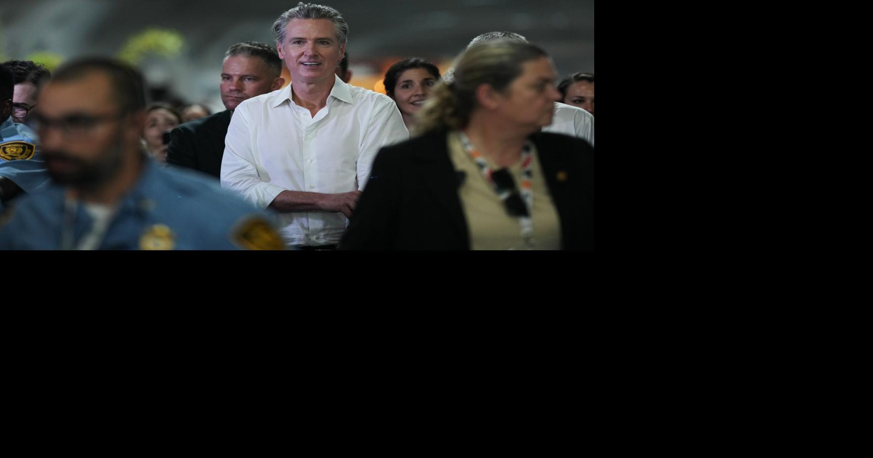 Newsom punches back at California's critics and Trump in his final ...