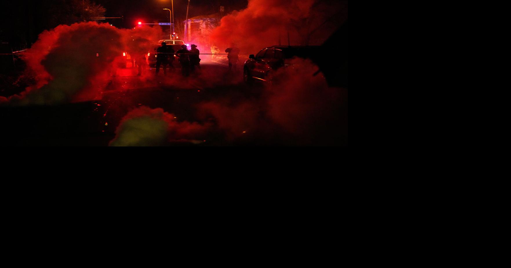 Tear gas floods a Minneapolis family's SUV after they get caught ...