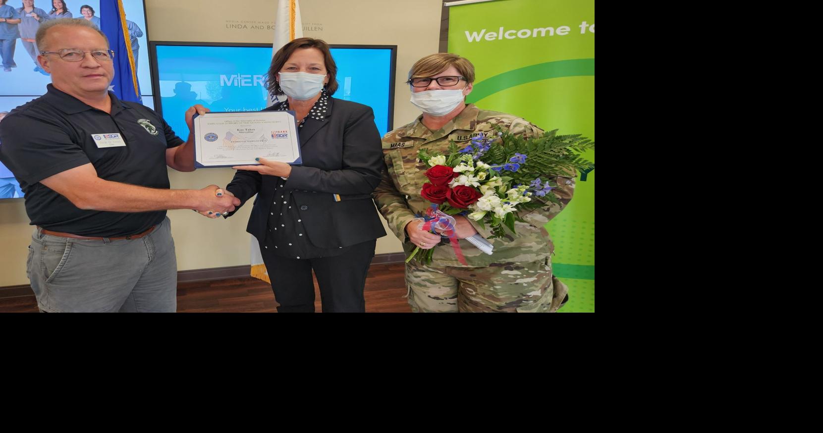 Takes awarded for supporting military and veteran colleagues | News ...