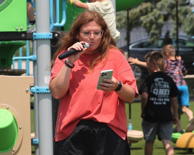 Bernard officially opens playground | News | cpioneer.com