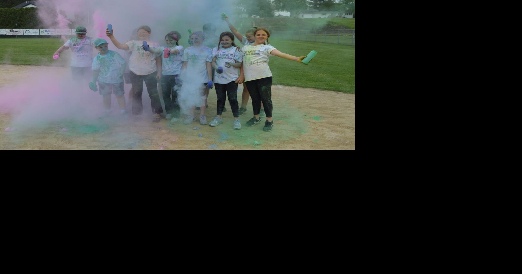 Cascade Elementary School holds annual Color Run fundraiser | News ...