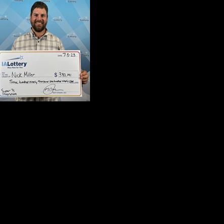 Bernard man named winner of lottery jackpot | News | cpioneer.com