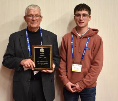 Gehl honored with Meritorious Service Award | News | cpioneer.com