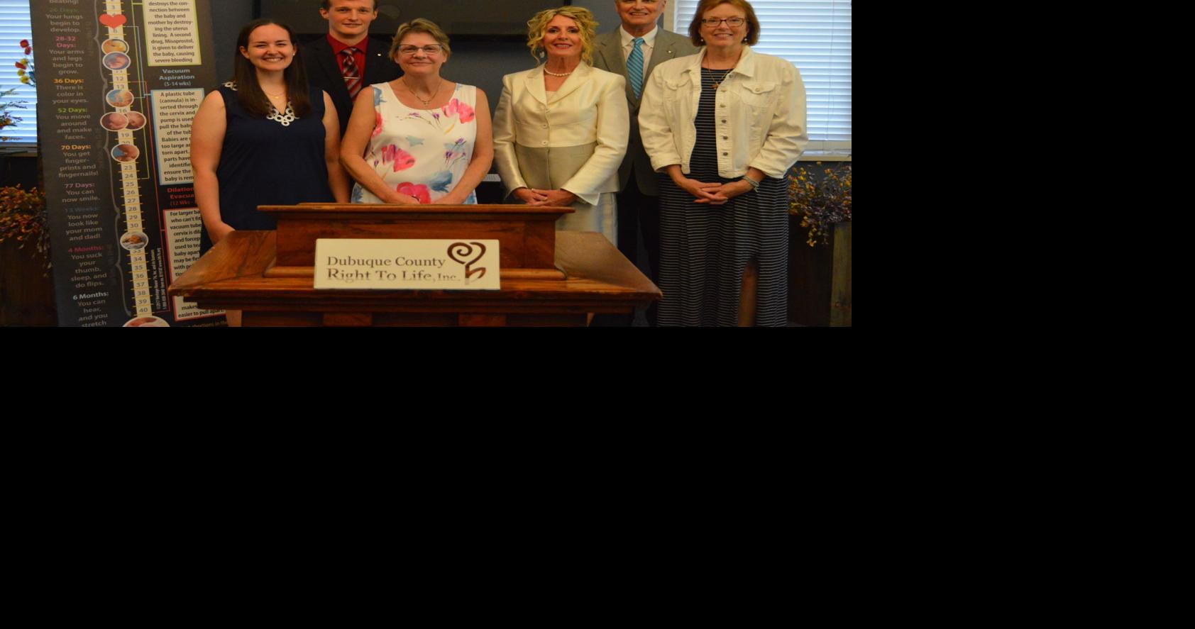 Dubuque Right to Life celebrates the overturning of Roe v. Wade | News ...