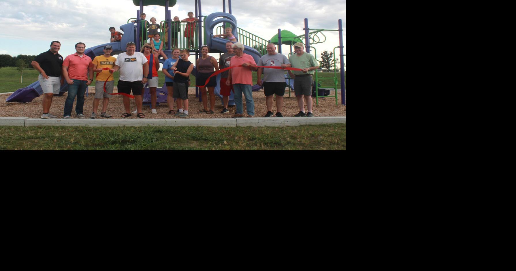 Ribbon cut on Oak Hill Park playground | News | cpioneer.com