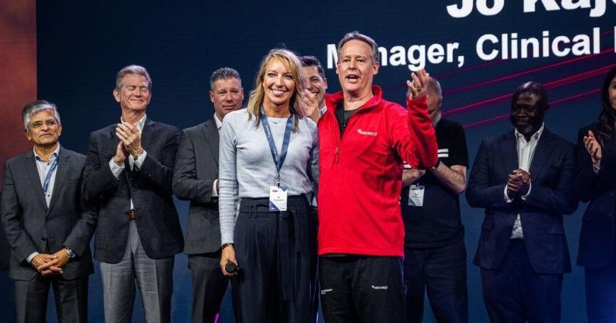 Kajewski awarded for dedication to healthy hearts | News | cpioneer.com