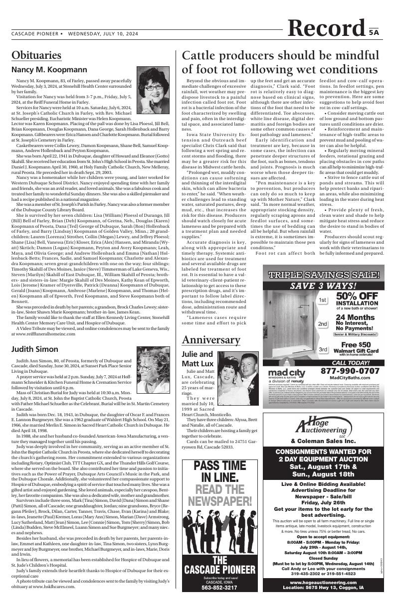 Page A-5 | e-Edition | cpioneer.com