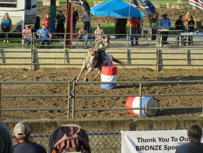 Rodeo fills the grandstand at the Defiance County Fair | News ...
