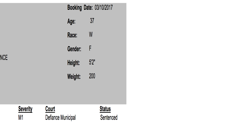 Robyn Fuller | Booking Photos | crescent-news.com