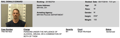 Donald Rau - CCNO | Booking Photos | crescent-news.com