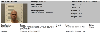 Paul Lytle | Booking Photos | crescent-news.com