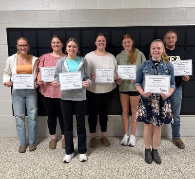 Seven Fairview FFA chapter members earn agribusiness certification ...