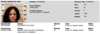 Samantha Poling - CCNO | Booking Photos | crescent-news.com