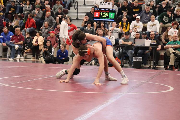 Wrestling spotlight: Gaines, Wolfrum are senior stars, leaders for ...